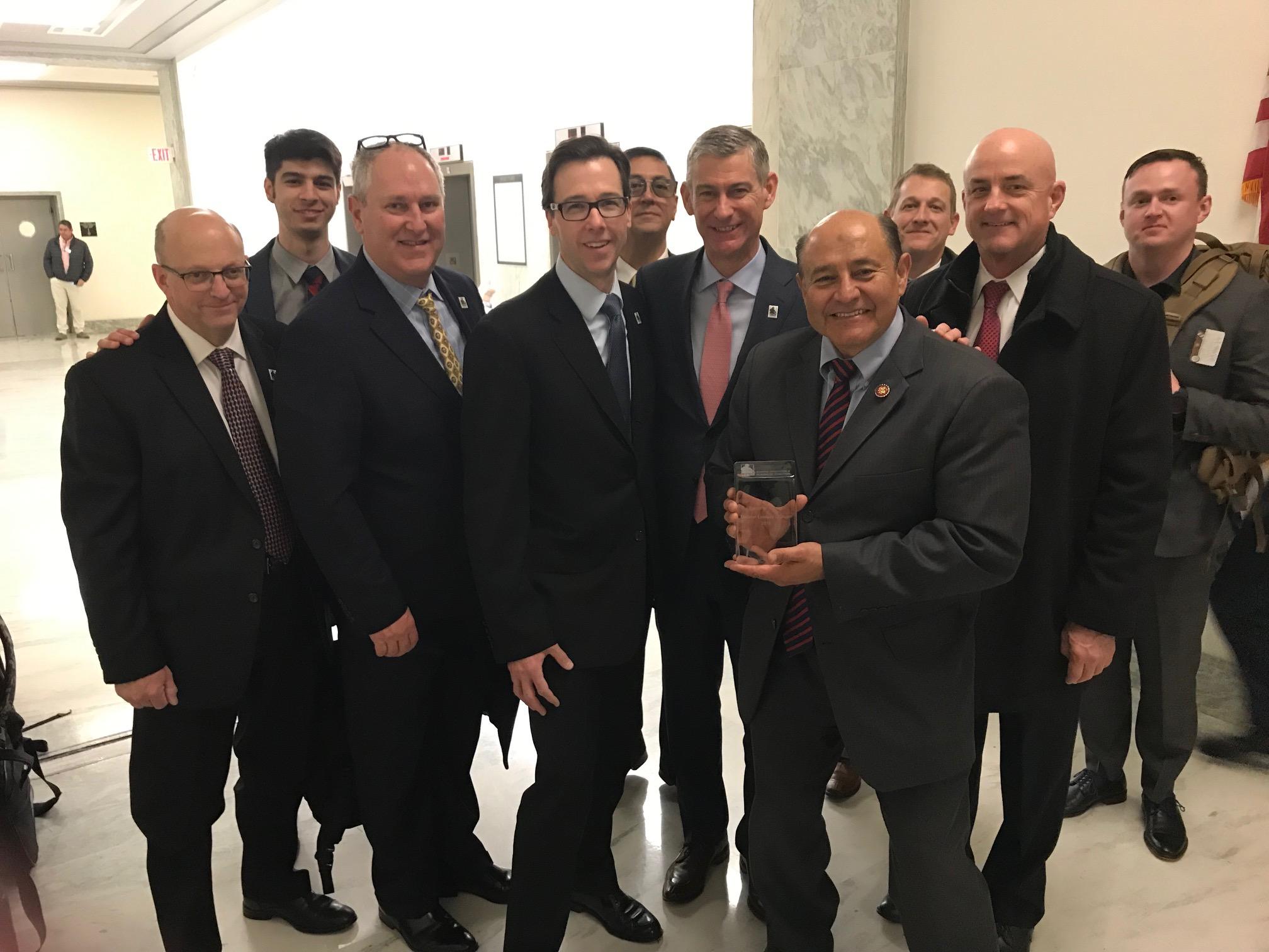 U.S. Senator Lindsey Graham and Congressman Lou Correa Presented With ...